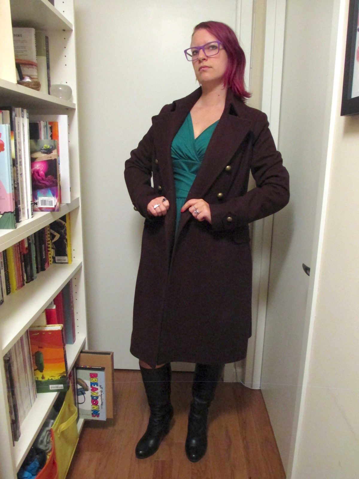 Off the Rack ~ DD Atelier Jersey Dress & Military Coat Reviewed ...